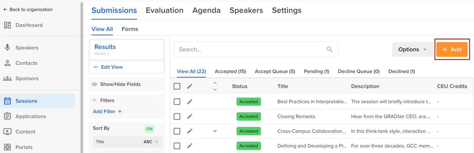 Creating A Session Manually